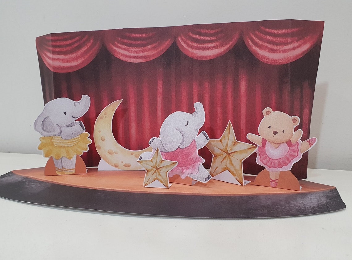 Ballet Printable Play Set, Fairy Tale Ballet, Paper Craft for Kids, DIY ...