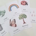 16 Spring Movement Cards for Kids, Seasonal Movement Cards, Kids Action ...