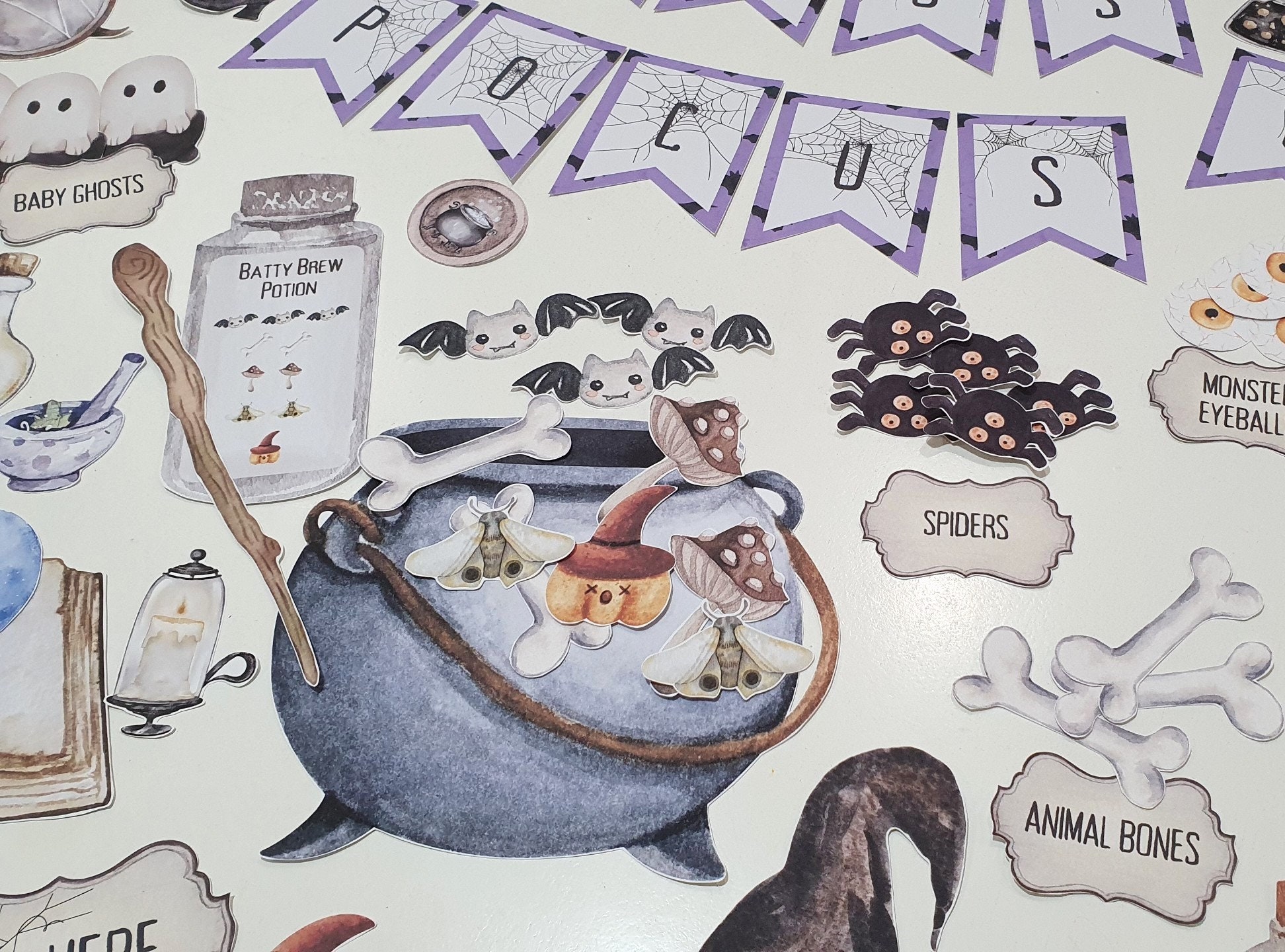 Halloween Lab Dramatic Playset, Witch’s Kitchen Pretend Play, Halloween ...