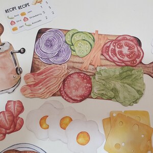 Make a Sandwich, Numbers and Counting, Sandwich Playset, Kids DIY Food ...