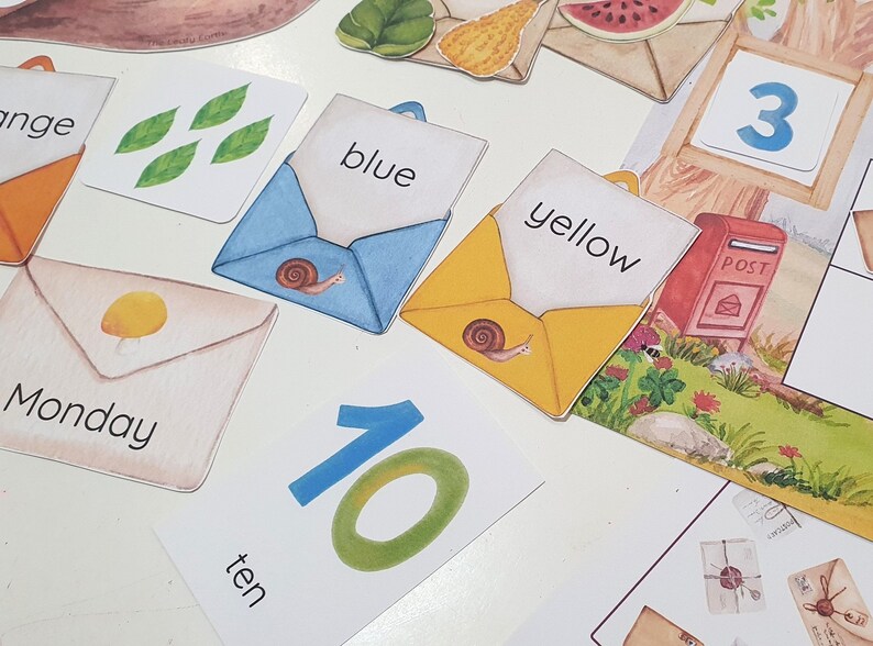 Snail Activity Pack, Snail Anatomy, Number Chart, Days of the Week ...