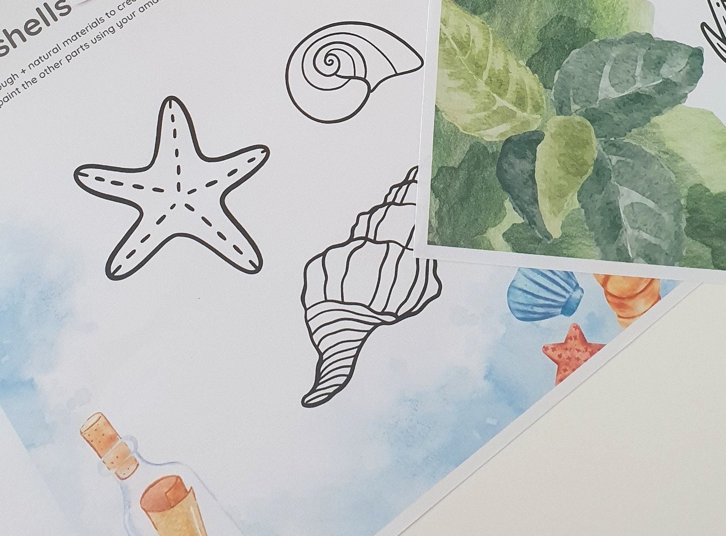 20 Nature-themed Playdough Mats, Printable Playdough Mats, Busy Book ...