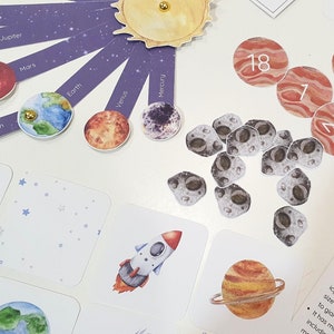 Solar System Activity Pack, Space Unit Study, Solar System Model and ...