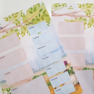 Chore and Daily Flow Charts Printable, Daily Schedule, Kids Routine ...