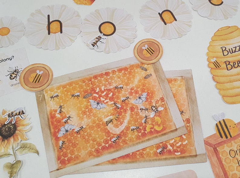 Beekeeper Dramatic Play Set Honey Market Pretend Play Beehive