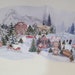 Build a Christmas Village, Printable Christmas Diorama, Christmas Play ...