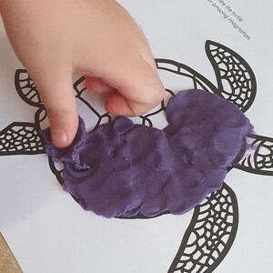 20 Nature-themed Playdough Mats, Printable Playdough Mats, Busy Book ...