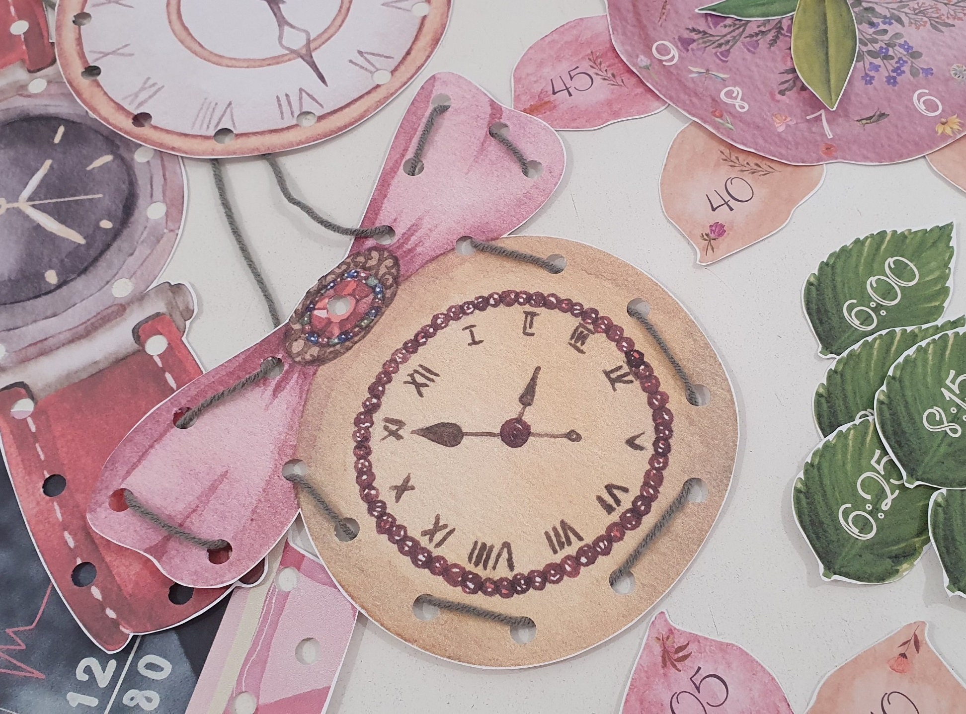 Telling Time Activity Pack, Printable Clock & Watch Paper Toy ...