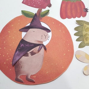 Capybara Paper Doll Printable, Paper Dollhouse, DIY Kids Paper Craft ...