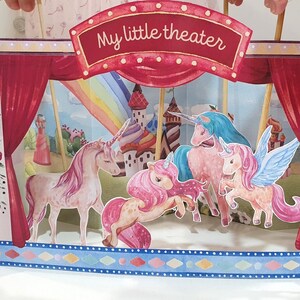 My Little Paper Puppet Theater, Fairytale Puppet Theater, DIY Kids ...