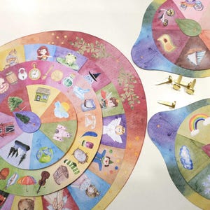 Storytelling Wheels Printable, Storytime, Circle Time, Story Building ...