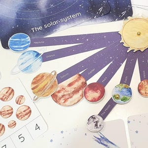 Solar System Activity Pack, Space Unit Study, Solar System Model and ...