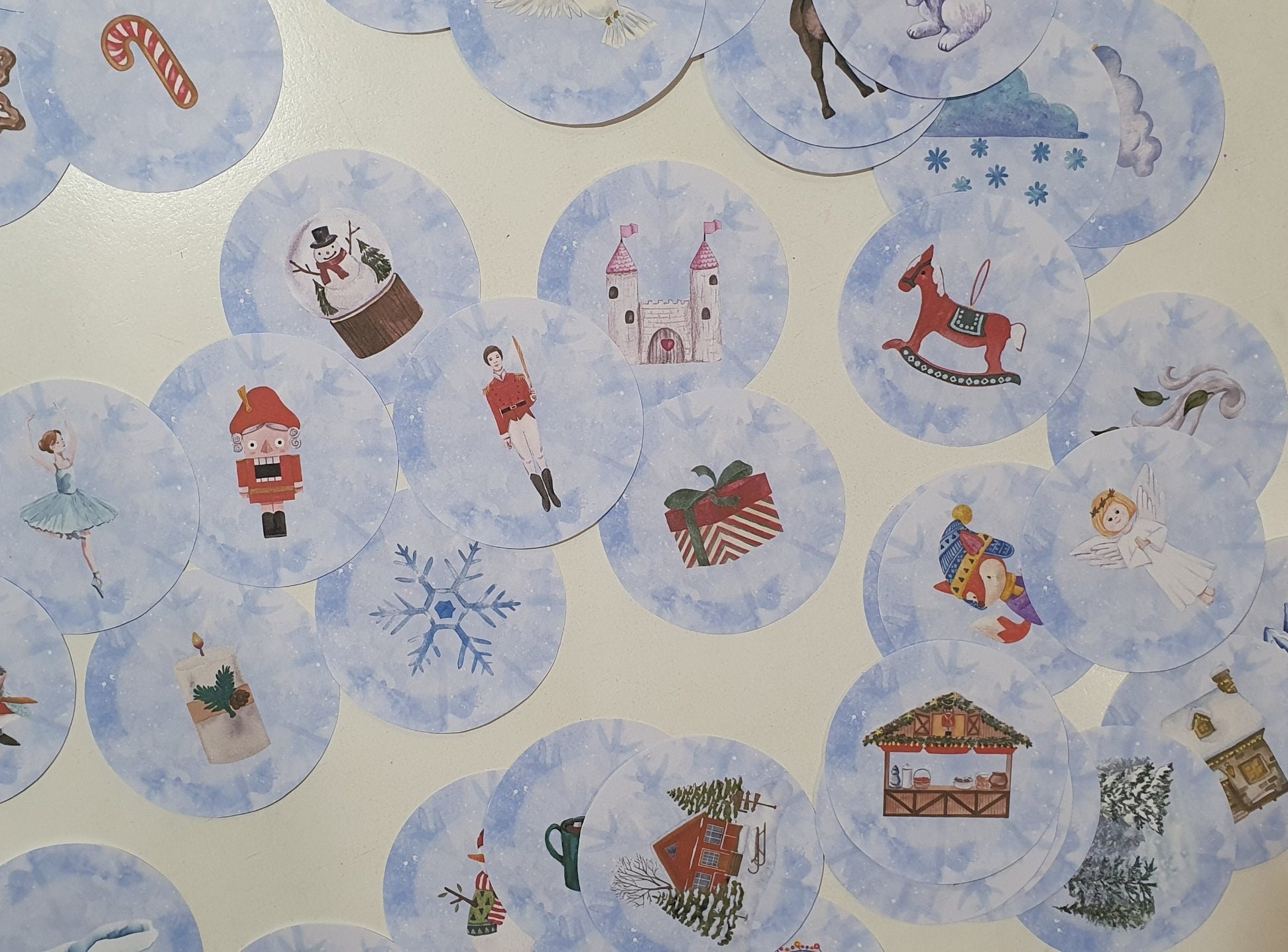 Winter Story Telling Cards, Printable Story Tokens, Imaginative Play ...