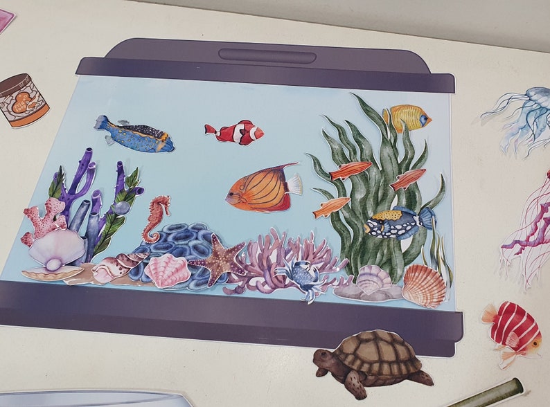 Make a Fish Tank, Build an Aquarium, Kids DIY Paper Crafts, Pretend ...