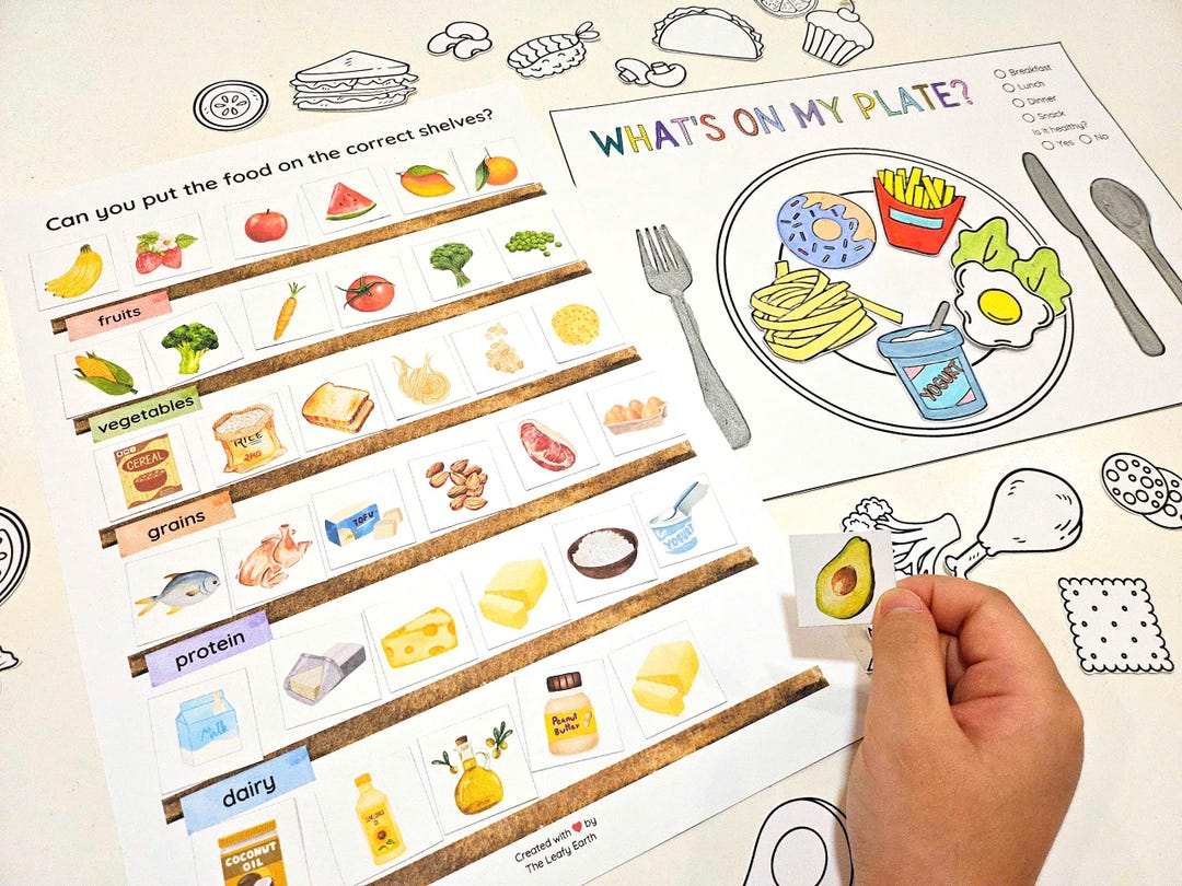 Food Group Sorting Game, Make a Meal Mat, Healthy Eating, Food Sorting ...