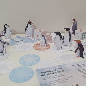 Polar Animals Activity Pack, Arctic and Antarctica Unit, Penguin Board ...