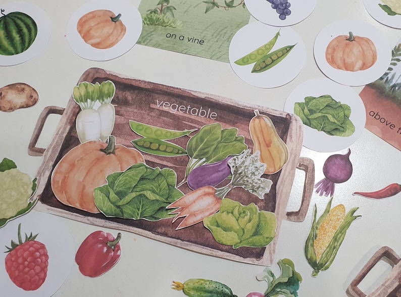 Fruit and Vegetable Sorting Games, Farm Harvest Sorting Games ...