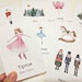 16 Nutcracker Story Movement Cards, Christmas Movement Cards, Kids ...