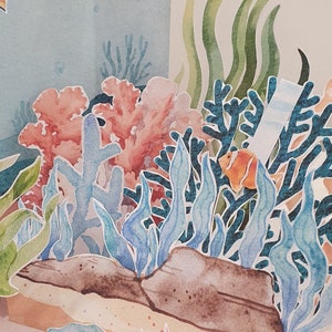 Build a Coral Reef, Printable Coral Reef Diorama, Ocean Play Set ...