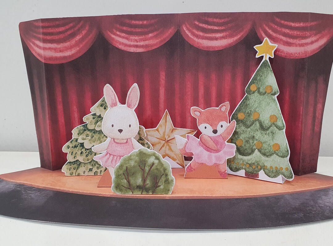 Ballet Printable Play Set, Fairy Tale Ballet, Paper Craft for Kids, DIY ...