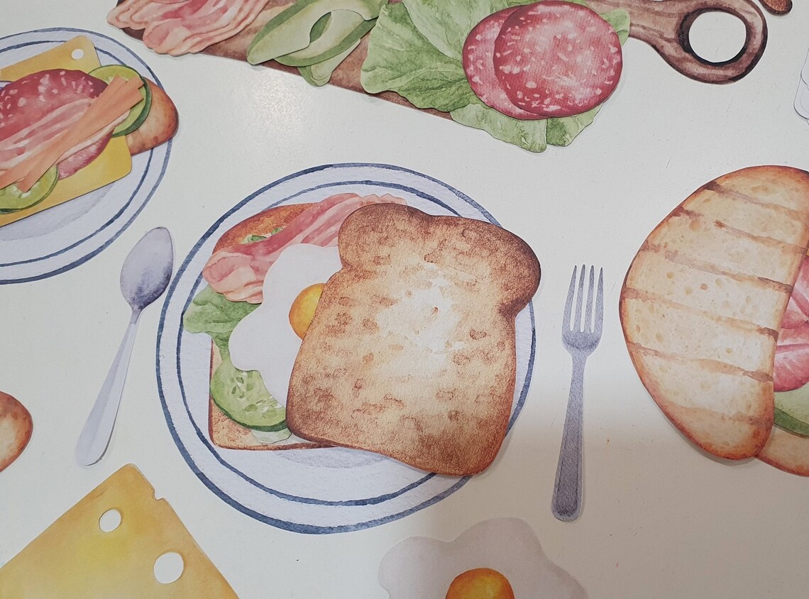 Make a Sandwich, Numbers and Counting, Sandwich Playset, Kids DIY Food ...