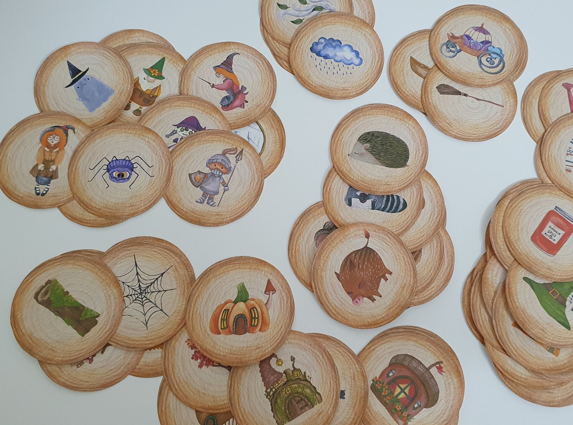 Autumn Story Telling Cards, Printable Story Tokens, Imaginative Play ...