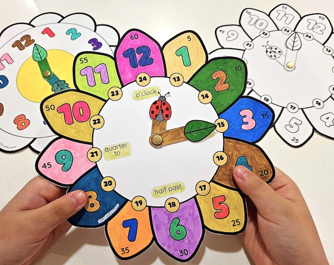 Jesus Has Time for Me Coloring Craft, Printable Biblical Clock Activity ...