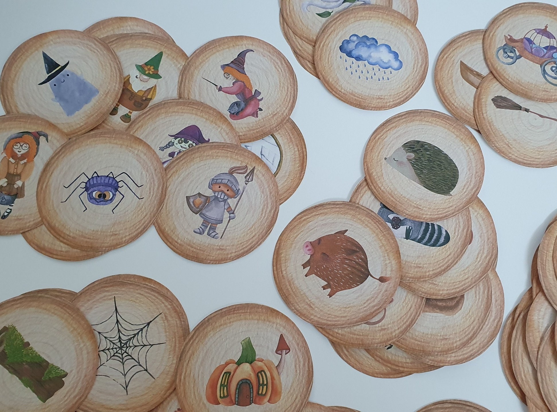 Autumn Story Telling Cards, Printable Story Tokens, Imaginative Play ...