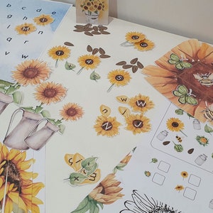 Sunflower Activity Pack, Sunflower Unit, Sunflower Morning Basket ...