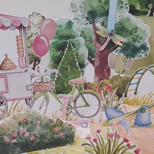 Build a Park, Printable Diorama, Picnic Play Set, Paper Scene, DIY Kids ...