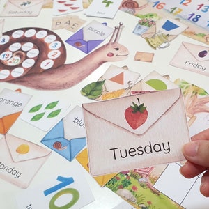 Snail Activity Pack, Snail Anatomy, Number Chart, Days of the Week ...