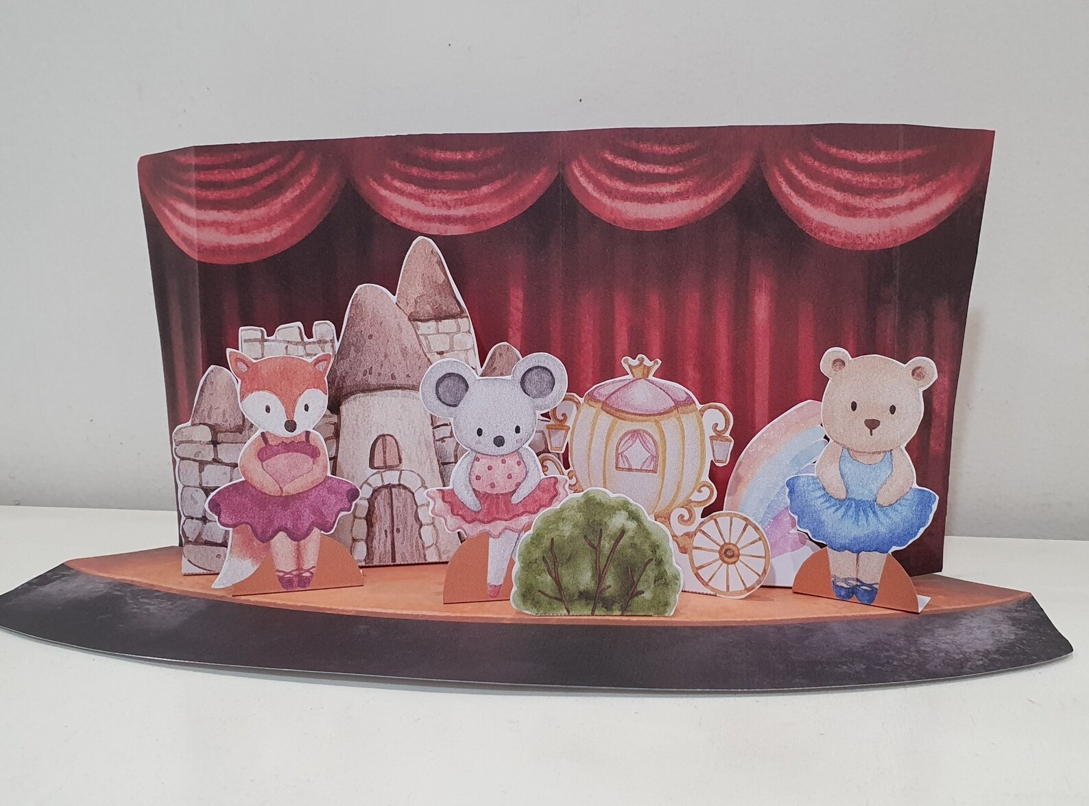 Ballet Printable Play Set, Fairy Tale Ballet, Paper Craft for Kids, DIY ...