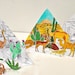 Build a Desert, Printable Desert Diorama, Desert Play Set, Paper Scene ...