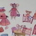 Mouse Dollhouse Printable & Busy Book, Paper Dolls, Paper Dollhouse ...
