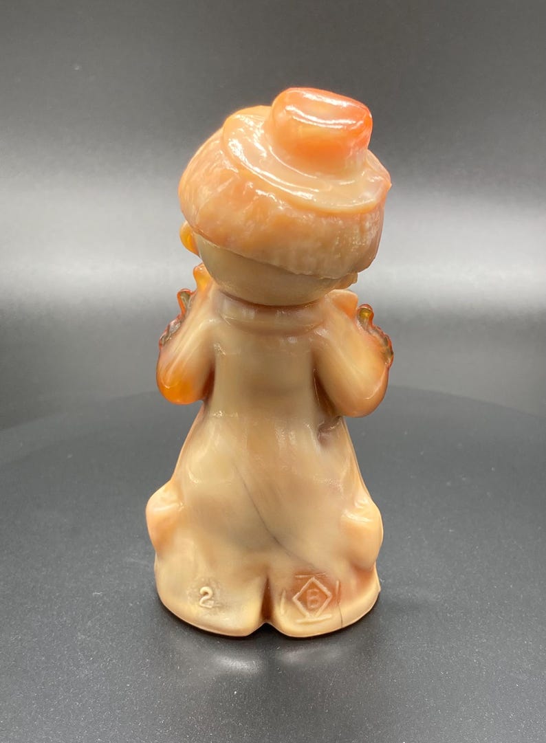 Boyd Art Glass Chuckles the Clown Butternut Tan/brown - Etsy