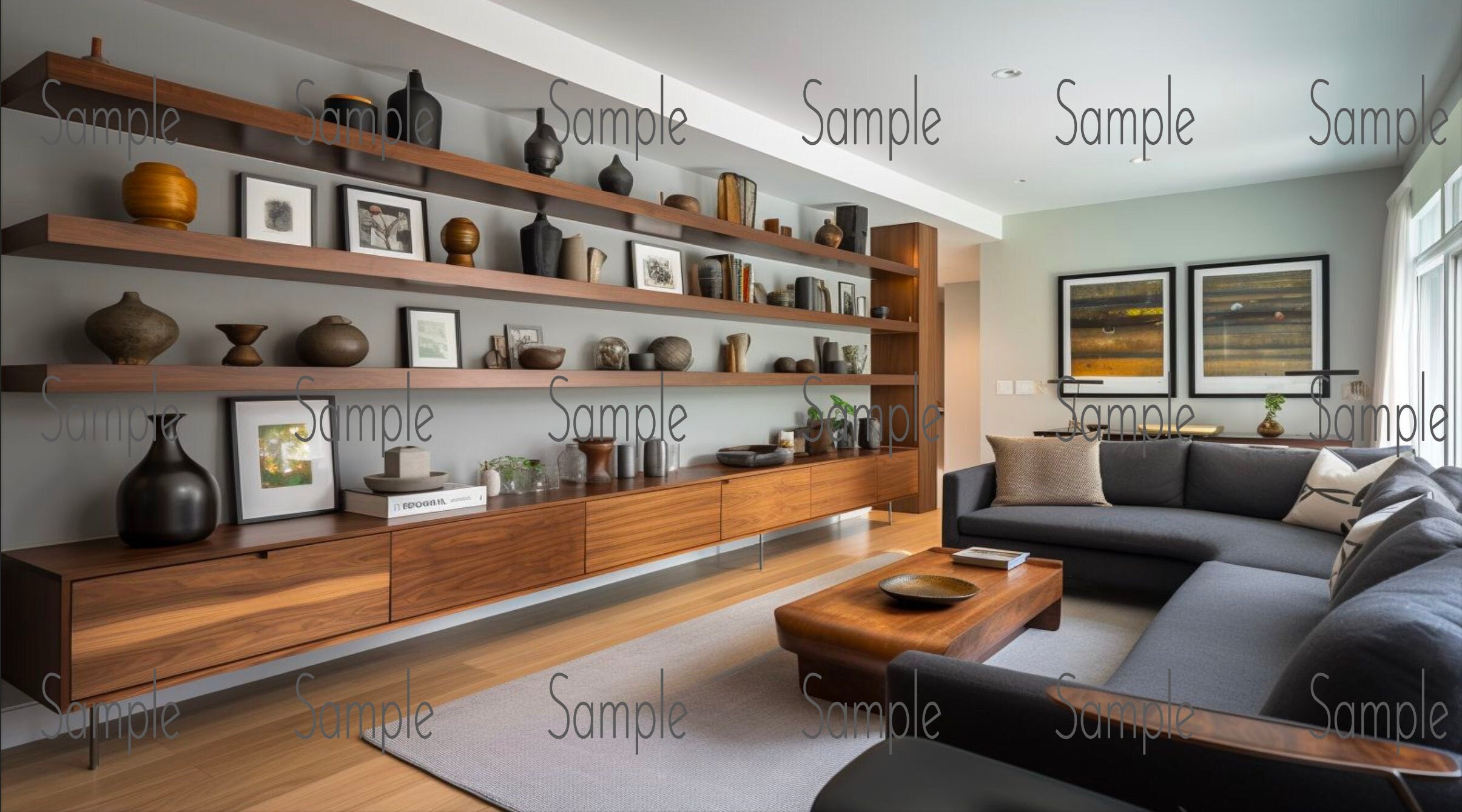 Zoom Virtual Backgrounds Modern Office Library Books/professional Home ...