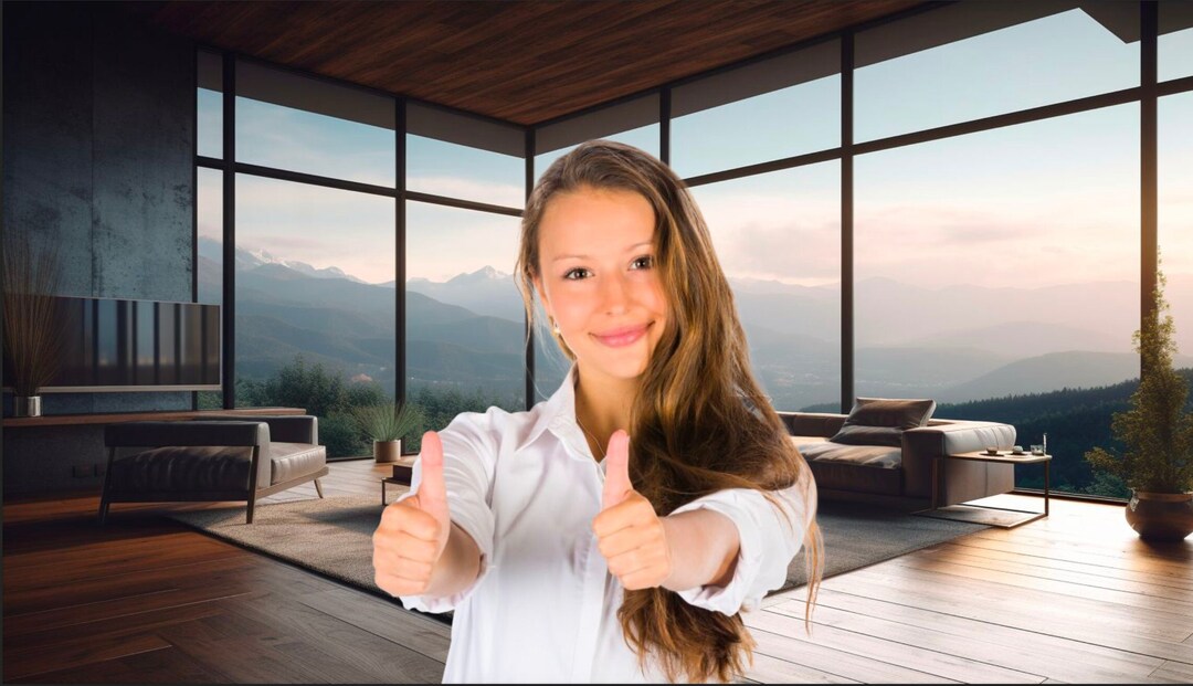 Zoom Virtual Backgrounds Modern, Office, Living Room, Windows, Beach ...