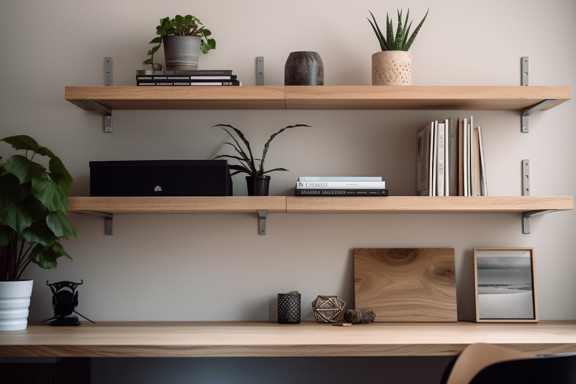 Modern Cozy Professional Office Shelf Zoom/streaming Background - Etsy