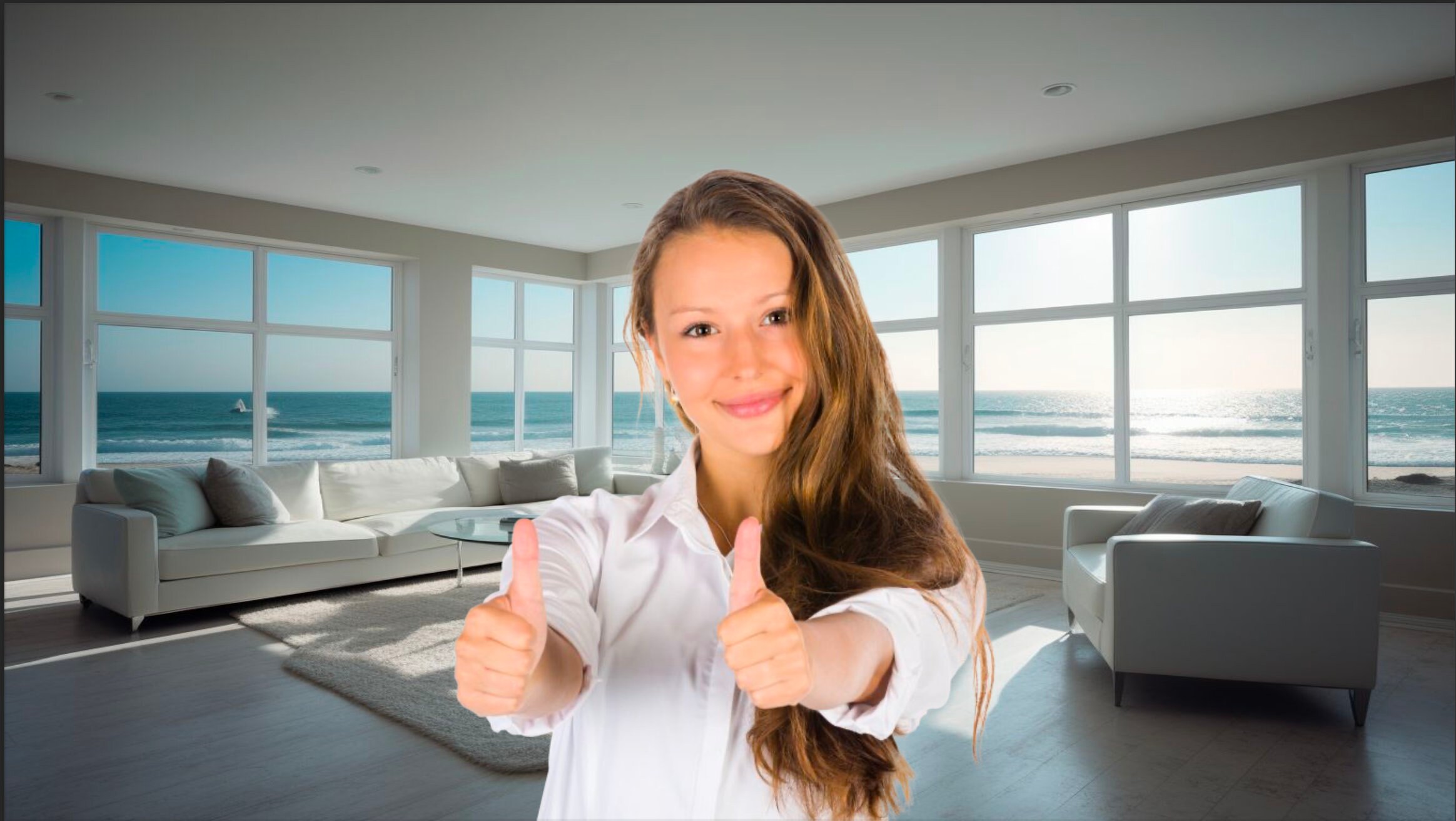 Zoom Virtual Backgrounds Modern, Office, Living Room, Windows, Beach ...