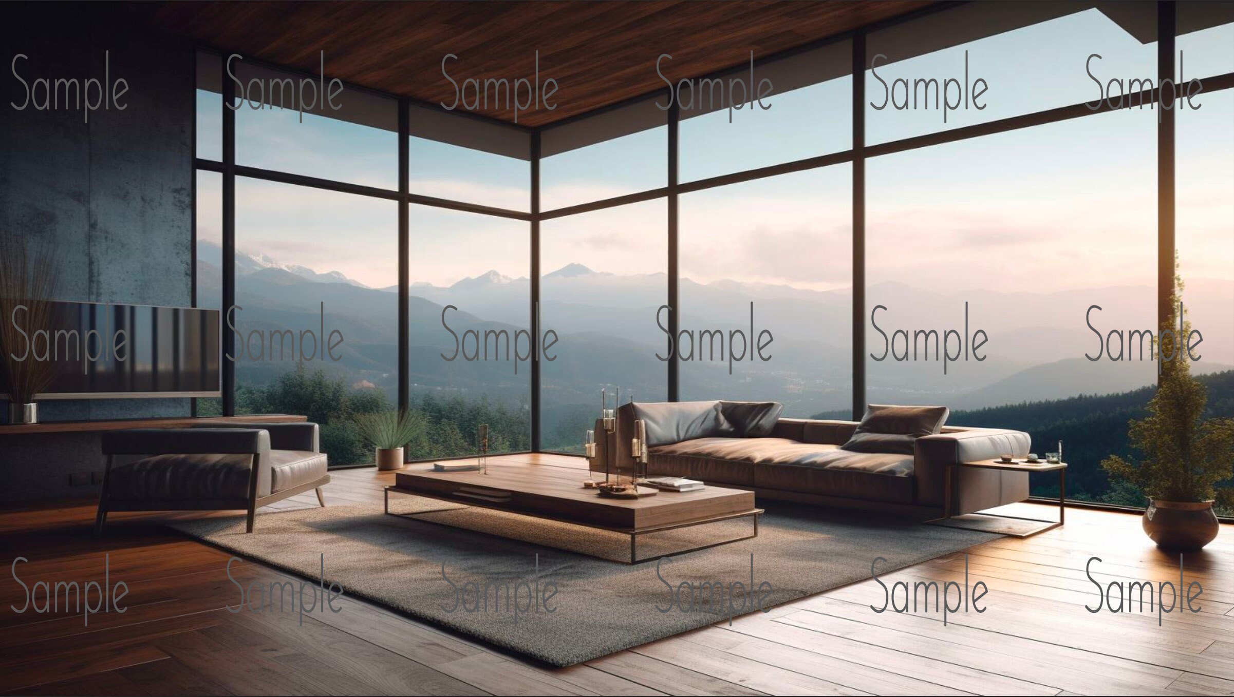 Zoom Virtual Backgrounds Modern, Office, Living Room, Windows, Beach ...