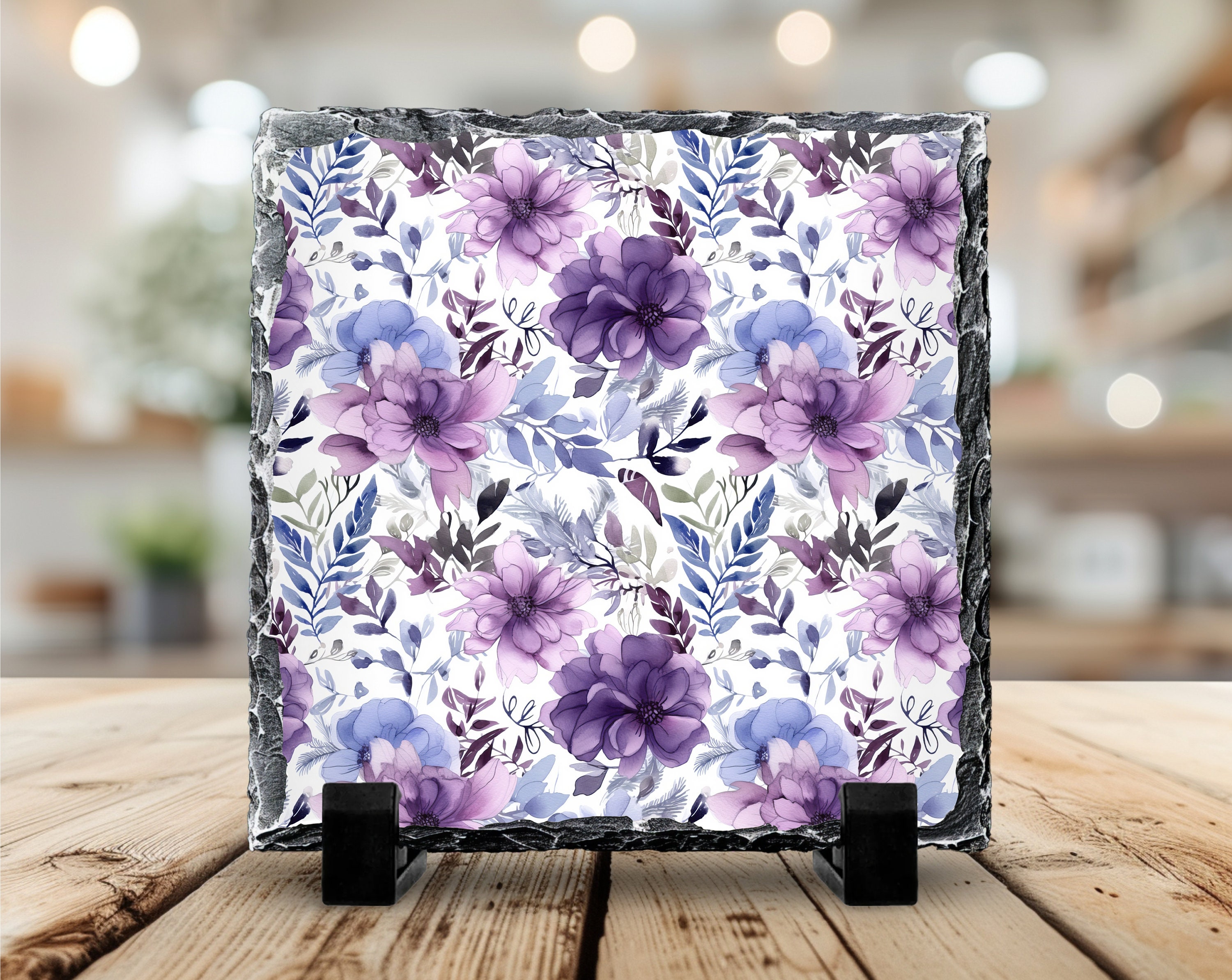 Slate Canva Mockup Bundle, Sublimation Square Slate Mockup, Photo Slate ...
