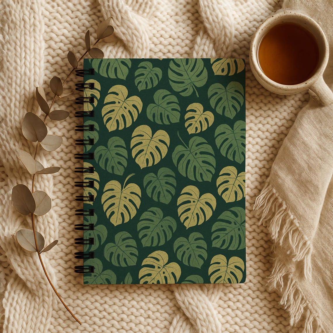 Spiral Notebook Mockup, Canva Spiral Notebook Mockup, PSD PNG Spiral ...