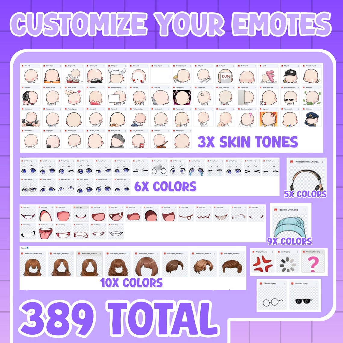 Custom Emotes: Make Your Own Emotes | Twitch Emotes | Avatar/profile ...