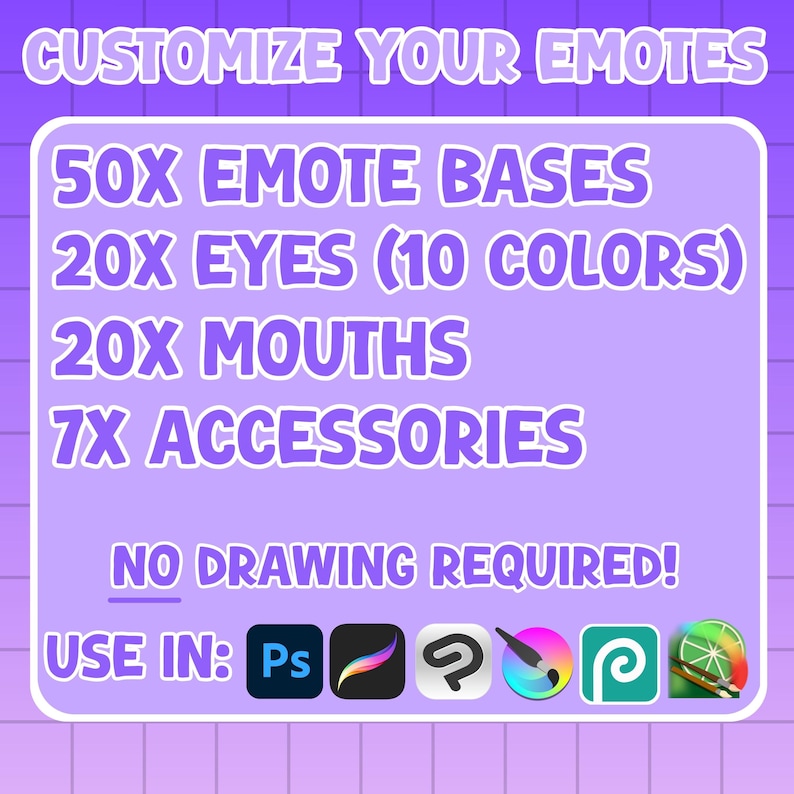 Custom Emotes: Make Your Own Emotes | Twitch Emotes | Avatar/profile ...