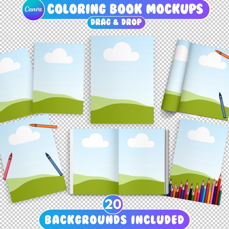 Notebook Covers Coloring - Etsy