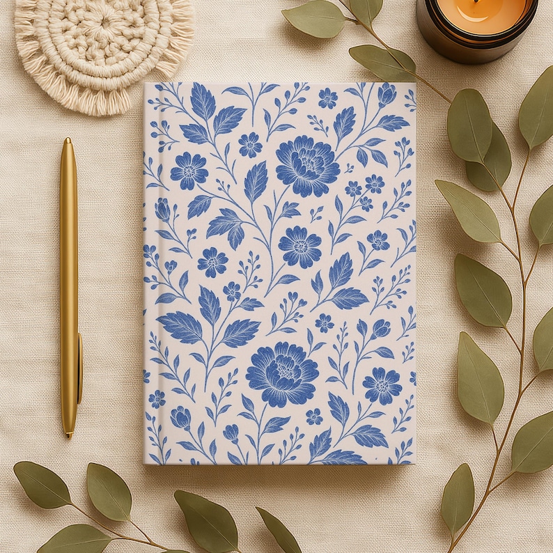 Journal Mockup, PSD PNG Journal Mockup, Canva Drag and Drop Mockup, 5x7 ...