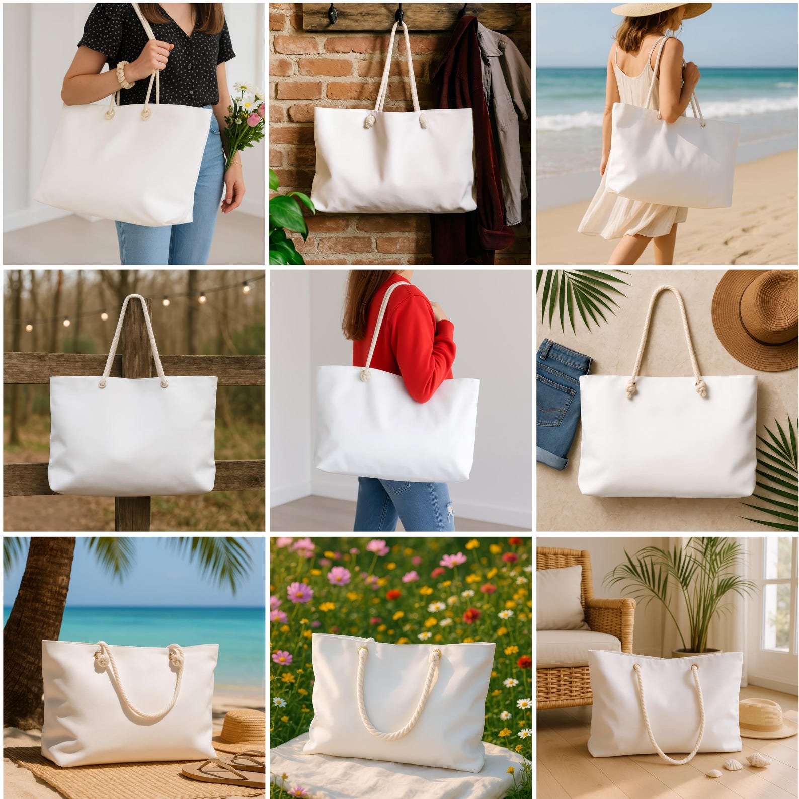 30x Printify Weekender Bag Mockups, Photoshop Smart Object Mockups ...