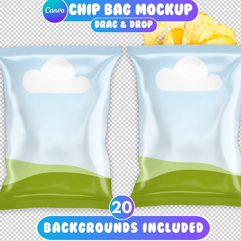 Chip Bags - Etsy