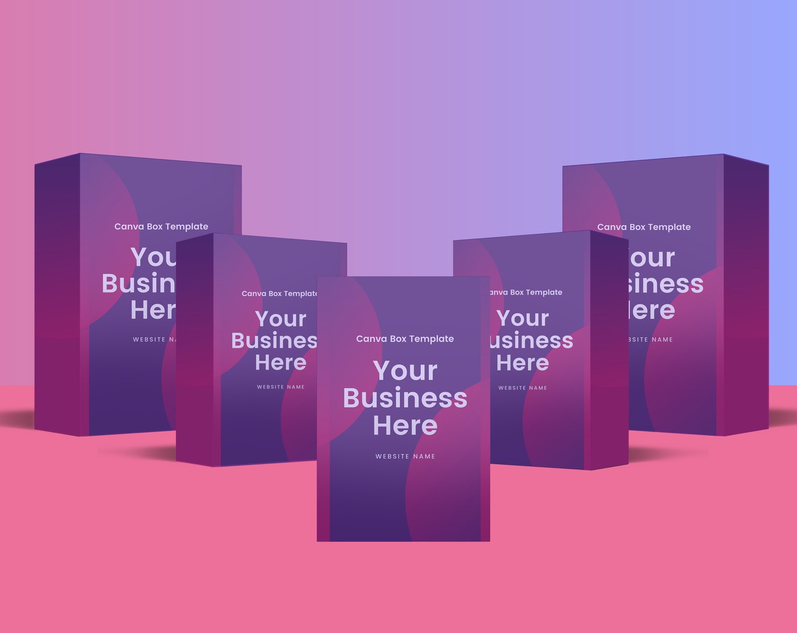 Canva Box Mockup, Software Mockup, Box Mockup, Canva Template, Software ...