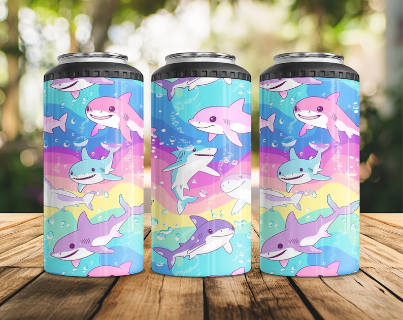 4 in 1 Can Cooler Mockup, 16oz Can Cooler Mockup, Canva Can Cooler ...